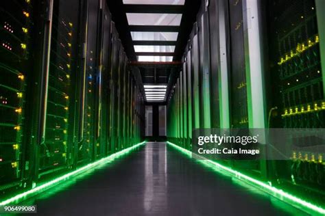 Green Server Room Photos And Premium High Res Pictures Getty Images