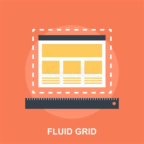 Fluid Grid Icon Thin Outline Style Design From Design Ui And Ux Icons