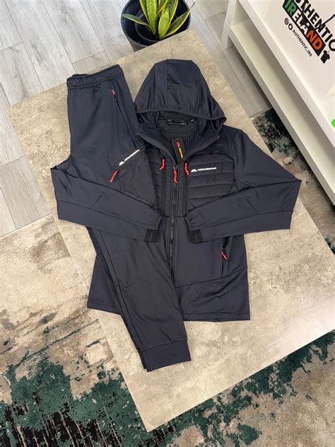 Monterrain Hybrid Dinar 30 Tracksuit Blackred Authentic Ireland