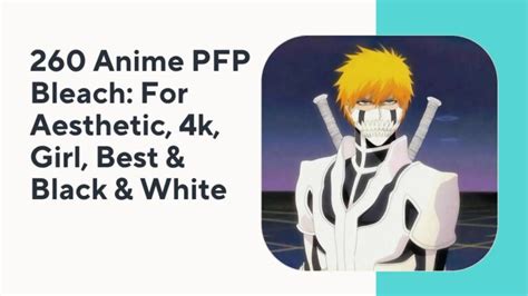 260 Anime Pfp Bleach For Aesthetic 4k Girl Best And Black And White
