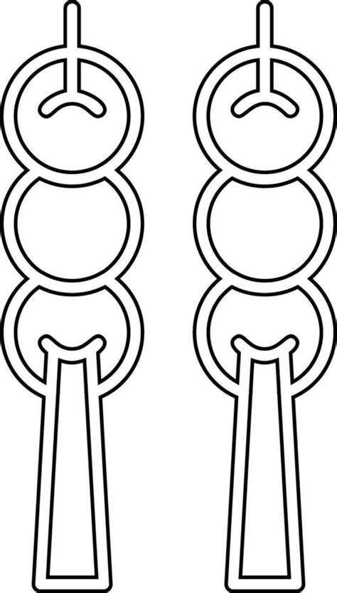 Dango Vector Icon 38786450 Vector Art At Vecteezy