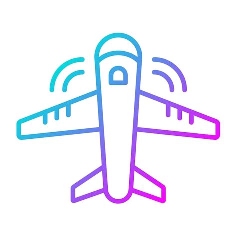 Premium Vector Plane Vector Illustration Style
