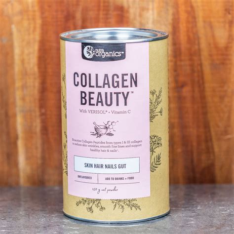 Nutra Organics Collagen Beauty With Verisol C 450g The Green Pantry