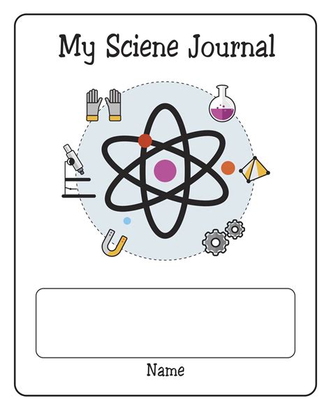 Science Journal Cover 6 Free Pdf Printables Printablee Worksheets Library