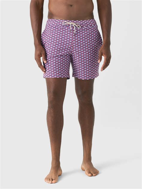 Fair Harbor Mens The Bayberry Swim Trunk Saint Bernard
