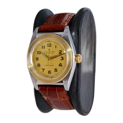 Rolex Stainless Steel Original Dial Bubble Back Circa 1940s For Sale At