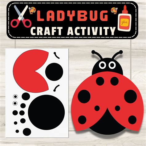 Ladybug Template Preschool
