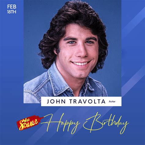 John Travolta S Birthday Celebration Happybday To