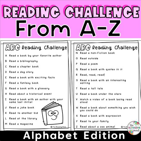 Alphabet Reading Challenge Made By Teachers