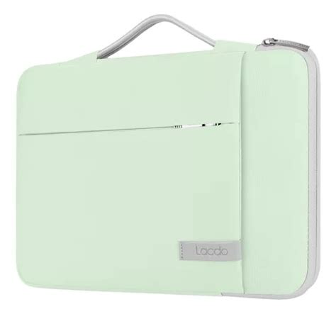 Capa Verde Lacdo Para Laptop De 16 Com Alça E Bolso Parcelamento Sem