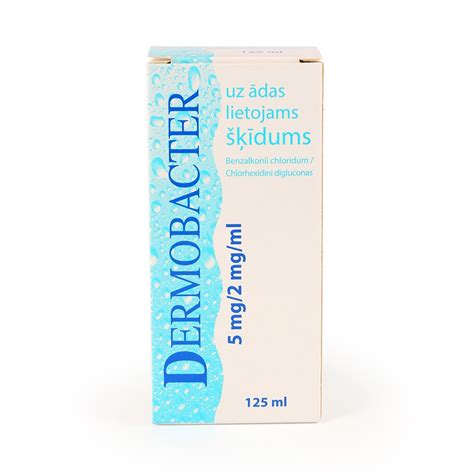 Dermobacter 5 Mg2 Mgml Uz ādas Lietojams šķīdums 1
