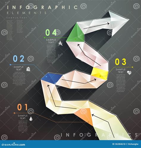 Flat Style Abstract Flow Chart Infographics Stock Vector Illustration Of Info Menu 36384618