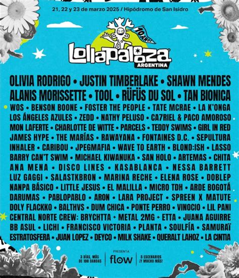 Entradas Para El Lollapalooza Argentina 2025 Precios Y Dónde Comprar