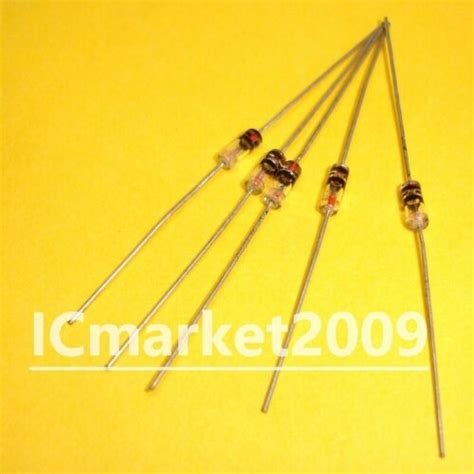 10 Pcs 1n34a Do 7 1n34 60v 50 Ma Point Contact Germanium Diodes Ebay