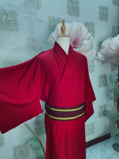 Trang Phục Nam Nhật Bản Nagagi Đỏ Trơn HÀng Shop May Giá Tốt