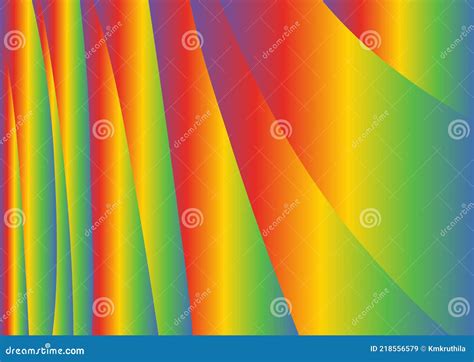 Abstract Red Green And Blue Gradient Background Graphic Stock Vector