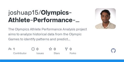 Olympics Athlete Performance Analysis Final Poozhikala Joshua Pdf At Main · Joshuap15 Olympics