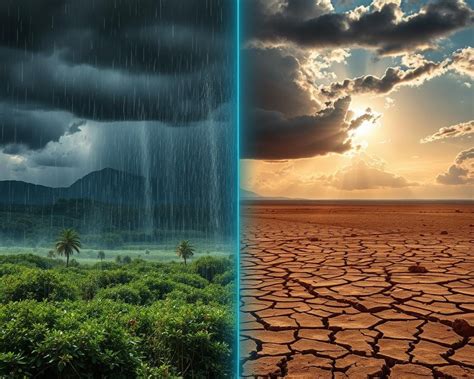 How Global Warming Affects Rainfall Patterns