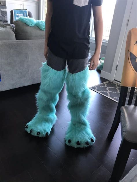 Sulley Trademark Disney Monster Homemade Halloween Costume Pumpkin