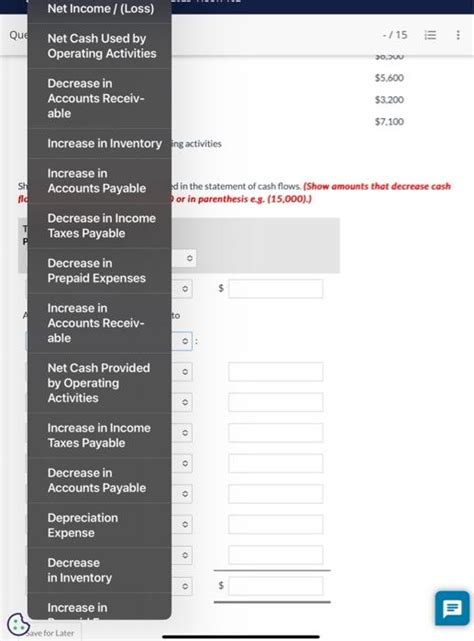 Solved Show How Each Item Should Be Reported In The