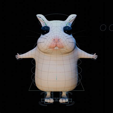 3d Model Hamster Turbosquid 2166864