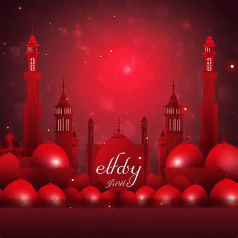 48000 Red Eid Mubarak Ads Pictures