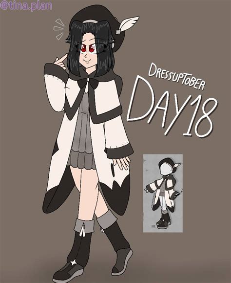 Repost On Devaintart Dressuptober Day 18 By Xxideathcoloursixx On