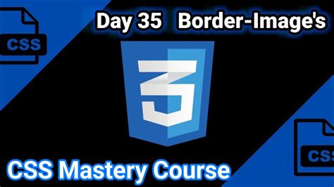 Style Border Images In Day 35 Css Mastery Course In Hindi Youtube