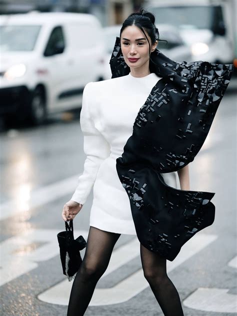 Heart Evangelista Arrives At Stephane Rolland Show At Paris Fashion