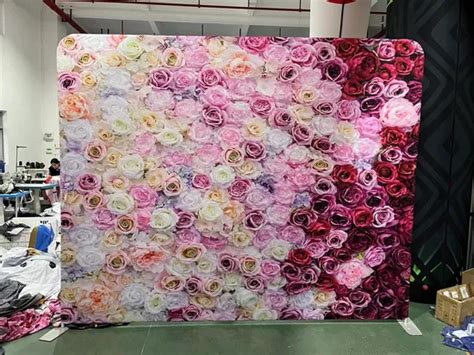 Custom Printed Tension Fabric Photo Booth Backdrop Foto Background