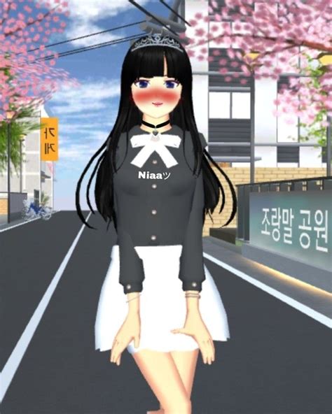 Sakura School Simulator Aesthetic Cr Buatan Saya Save Izin Repost