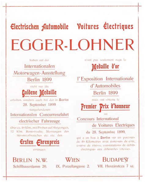 Egger Lohner Mobil Erstes Elektroauto Von Porsche Ist Wieder Da Der Spiegel