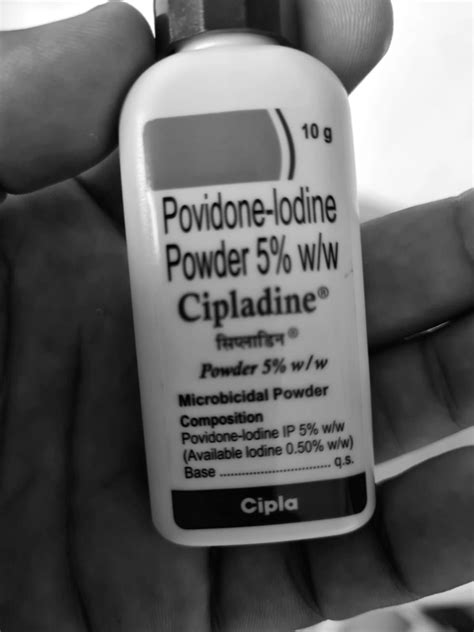 10 G Povidone Lodine Powder 5 Ww Cipladine® Powder 5 Ww