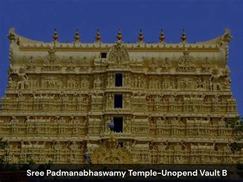 Sree Padmanabhaswamy Temple Unopend Vault B