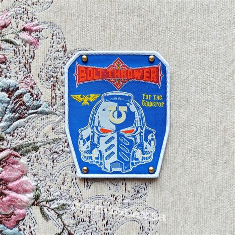 Warhammer 40k Bolt Thrower Woven Patch Tshirtslayer Tshirt And