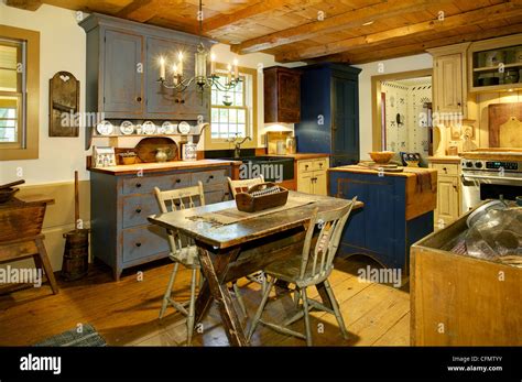 History Colonial Kitchen Choosing Cabinets For A Colonial Style