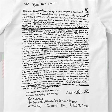 Kurt Cobain Suicide Note Vintage 90s 1997 Nirvana Kurt Cobain Suicide