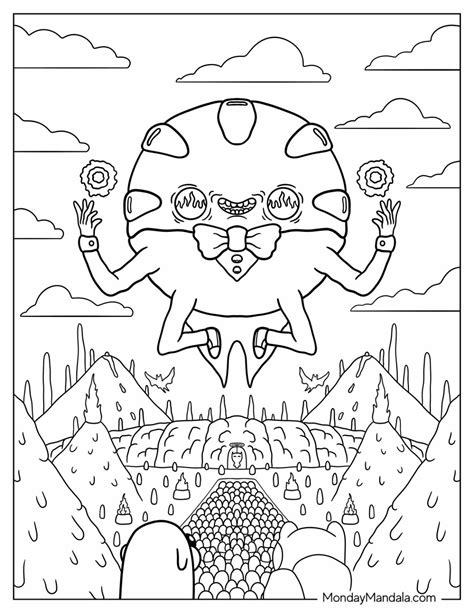 Peppermint Coloring Page
