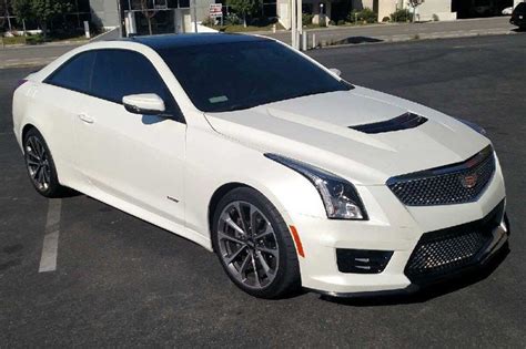 Pearl White Cadillac
