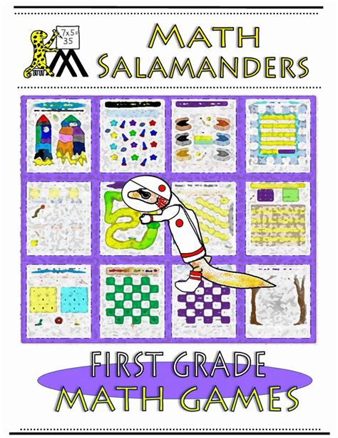 Math Salamanders First Grade Math Games Ebook