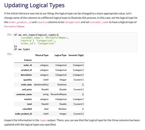 Fix Typo In The Get Started Documentation · Issue 1125 · Alteryxwoodwork · Github