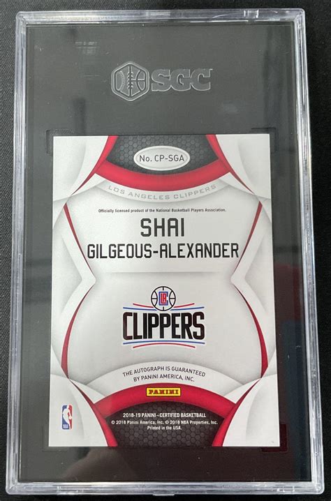 Take All 15k Shaiantcam Auto Rcs Fox Gu Rookie Jsy Shai Auto