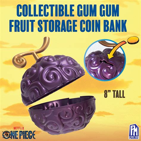 One Piece Gum Gum Fruit Collector Bundle 9 Items Series 1