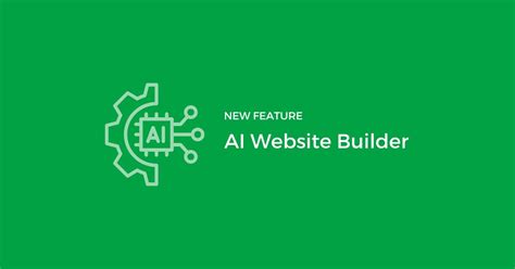 Start A Website Quickly And Easily With Greengeeks Ai Website Builder