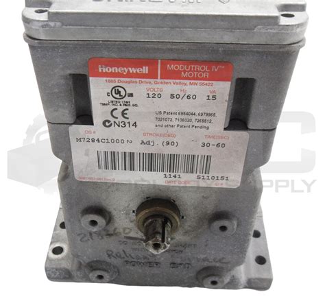 Honeywell M7284c1000 Modutrol Iv Motor 120v 50 60hz Plc Toolbox Supply