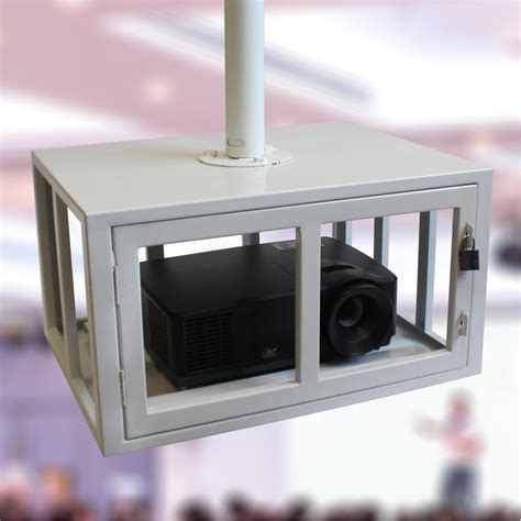 Projector Ceiling Mounting Bracket Lockable Security Cage