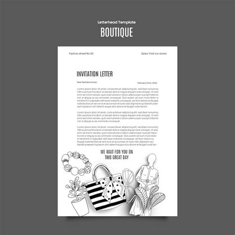 Free Psd Boutique Template Design