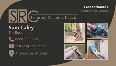 Home Repair Business Cards