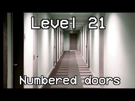 The Doors In This Level Sends You To Other Places Backrooms Level 21