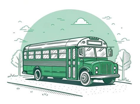Blueprint School Bus Stock Illustrations 86 Blueprint School Bus Stock Illustrations Vectors